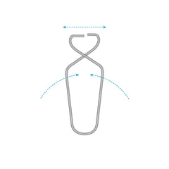 Metal Squeeze Clip, kostklip – kostklip®