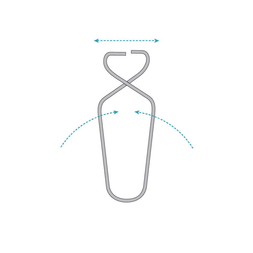 Metal Squeeze Clip, kostklip – kostklip®