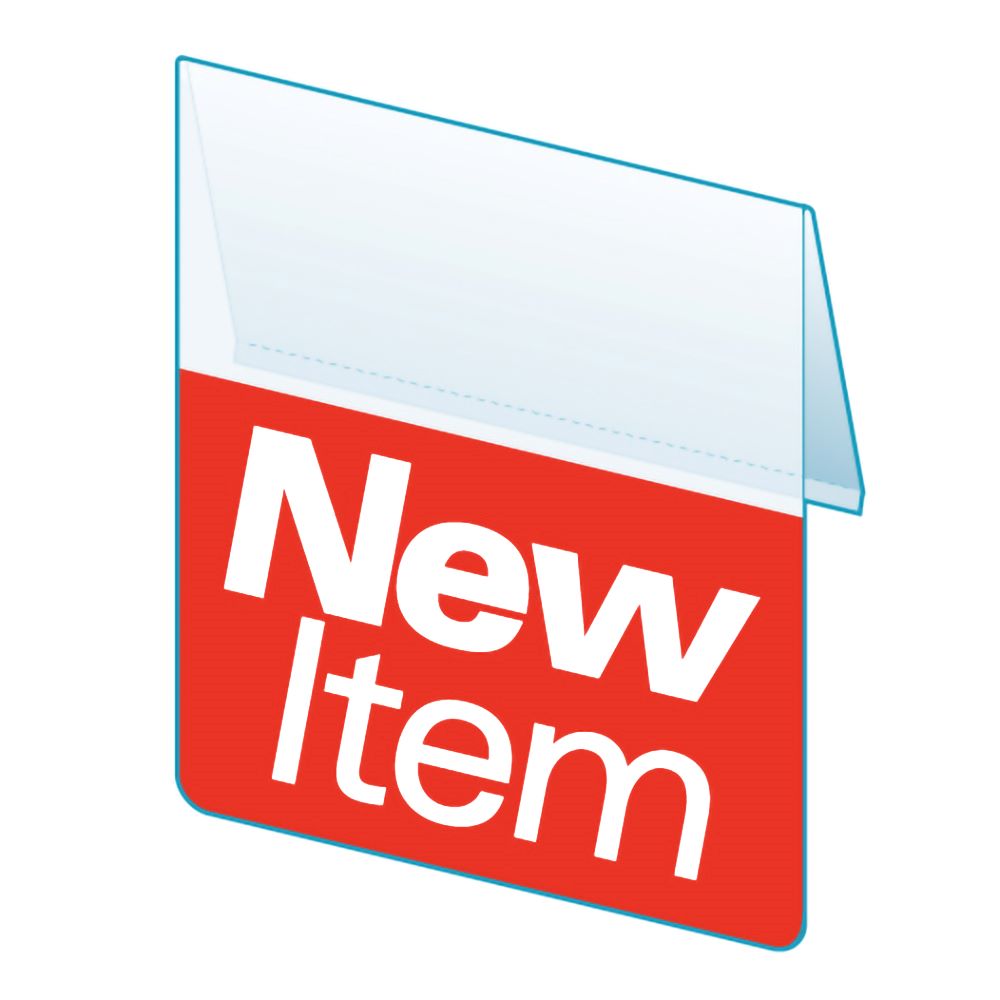 Signature Series "New Item", Bib ShelfTalker™, kostklip – kostklip®