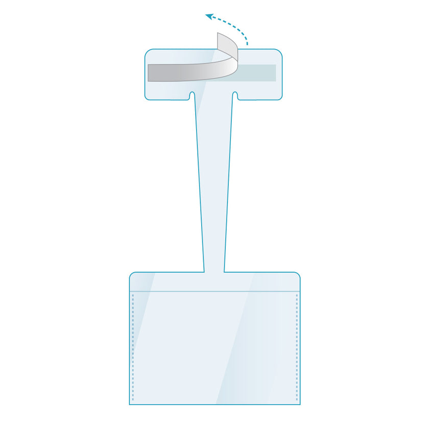 Wobbler, with Sign Pocket ShelfTalker™, kostklip – kostklip®