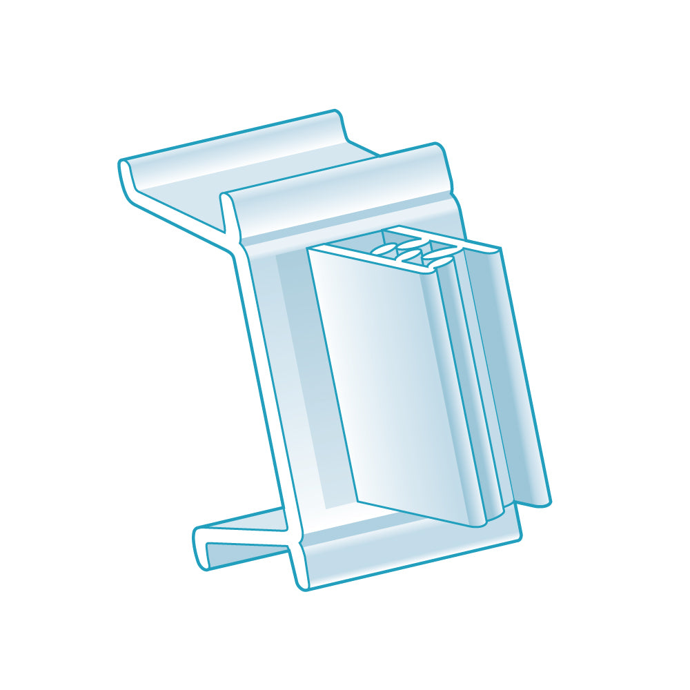 Clip-In, Right Angle with PowerGrip® Sign Clips & Grips, kostklip ...