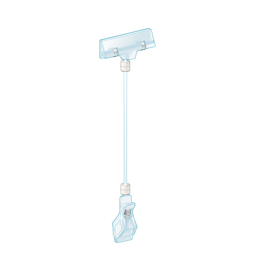 TwistKlip™ Display Clip with Large Clip, Long Extension, kostklip ...