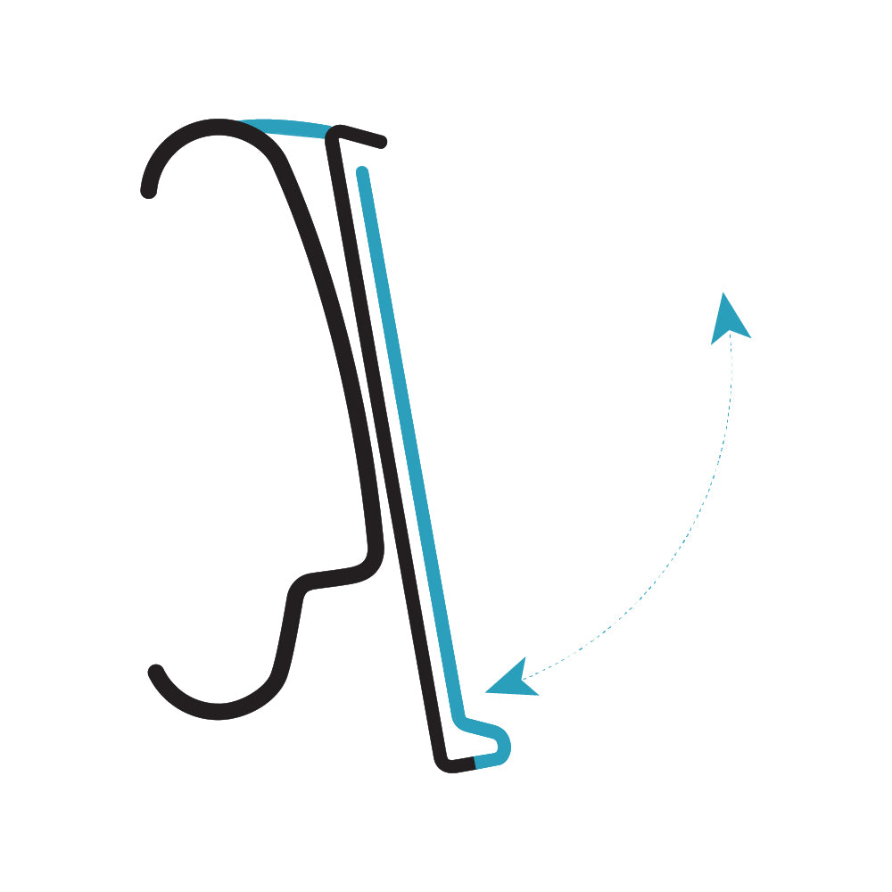 ClearVision® Metro® Style, Hinged Ticket Molding, kostklip – kostklip®