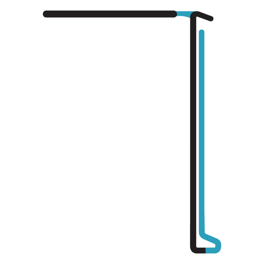 ClearVision® Top Mount, Hinged Ticket Molding, kostklip – kostklip®